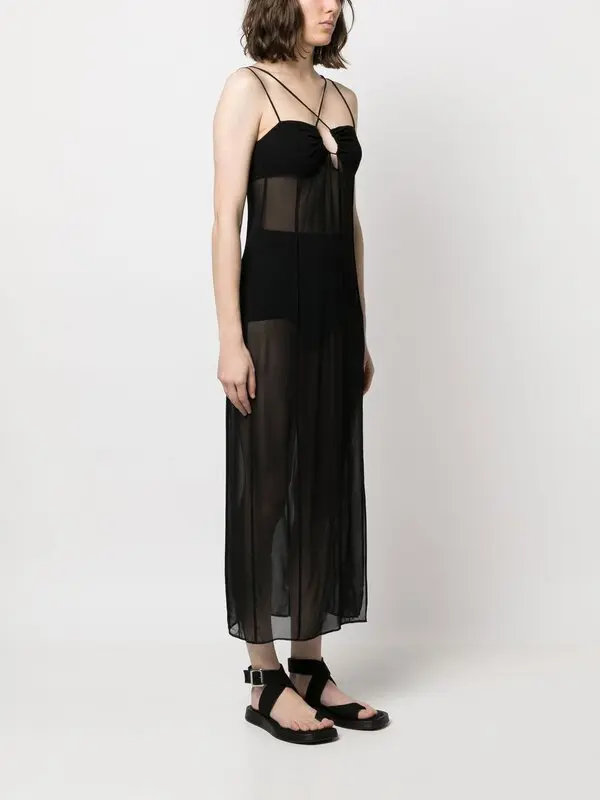 Patrizia Pepe Abito Sottoveste Midi Dress
