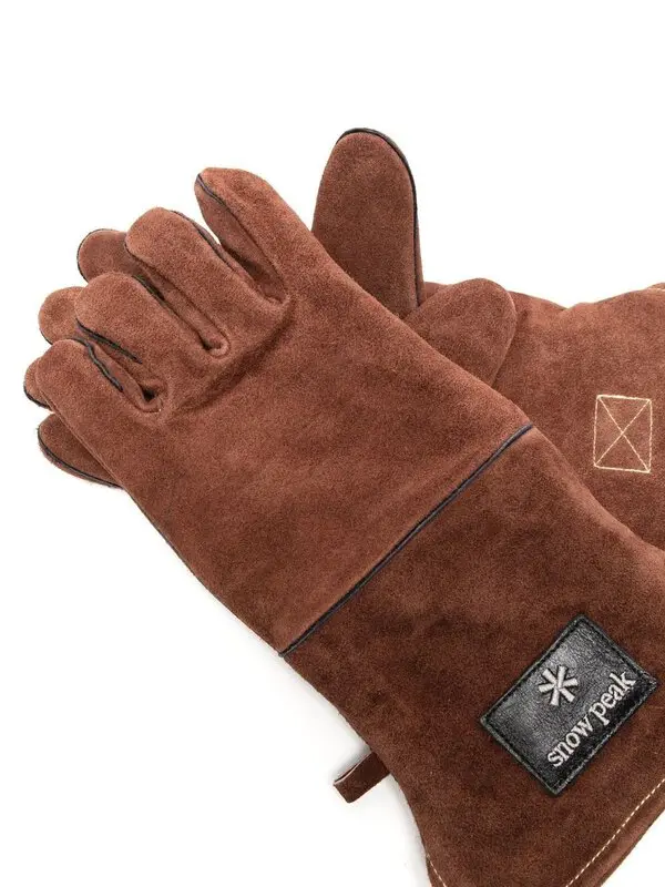 SNOW PEAK Leather Fire Side Gloves