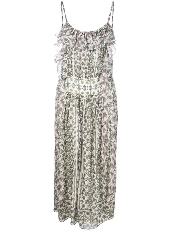 Isabel Marant Étoile Macha Midi Dress - Neutrals