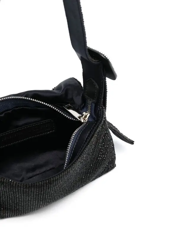 Benedetta Bruzziches Crystal-embellished Clutch