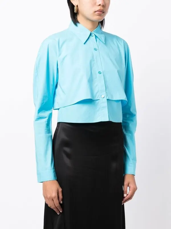 JNBY Double-layer Cropped Shirt
