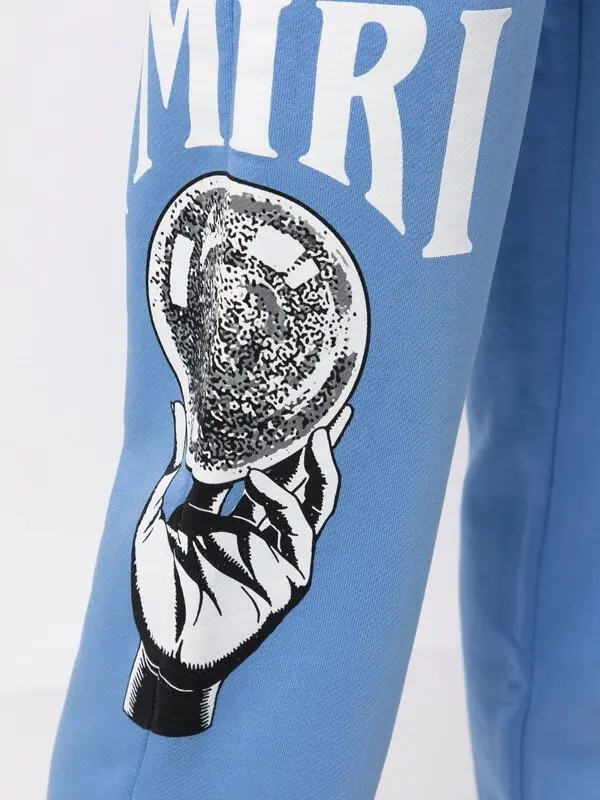 Amiri Graphic Print Drawstring Sweatpants
