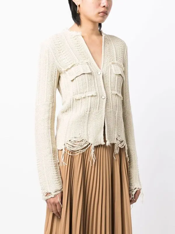 JNBY Cropped Cardigan - Neutrals