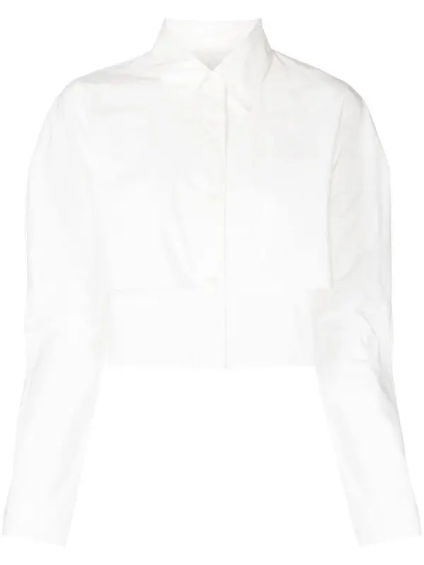 JNBY Cropped Cotton Shirt