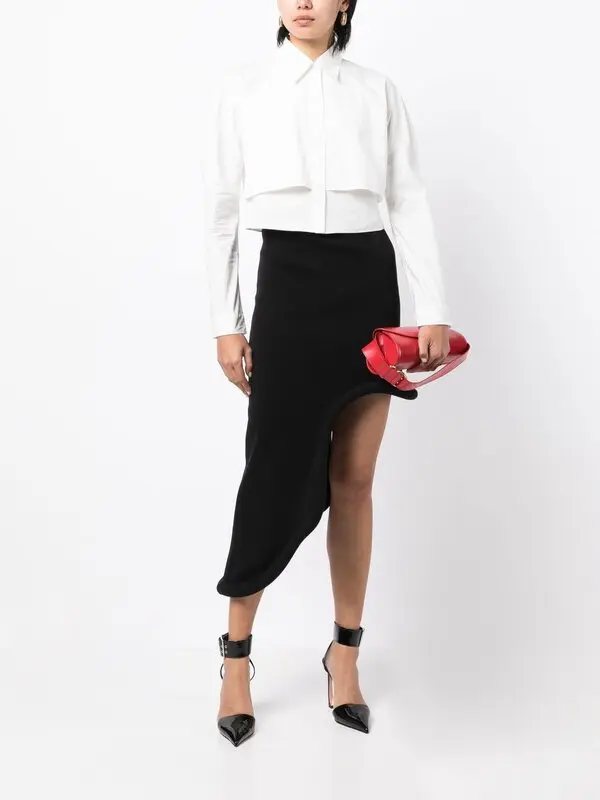 JNBY Cropped Cotton Shirt