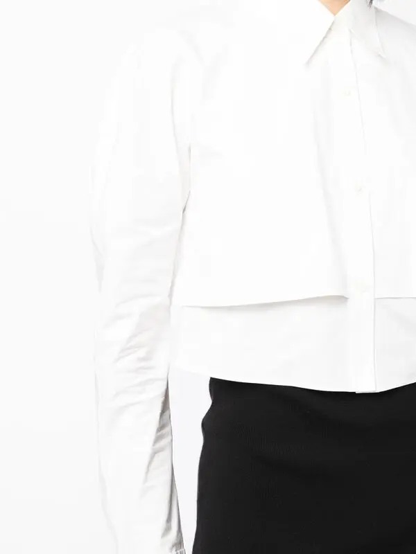 JNBY Cropped Cotton Shirt