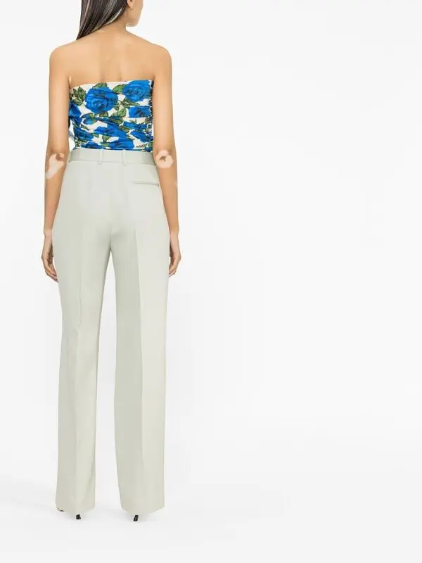 Philosophy Di Lorenzo Serafini Floral-print Strapless Top