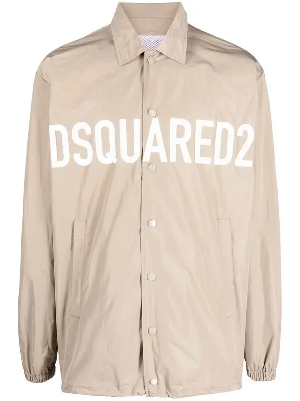 Dsquared2 Logo-print Light Jacket - Neutrals