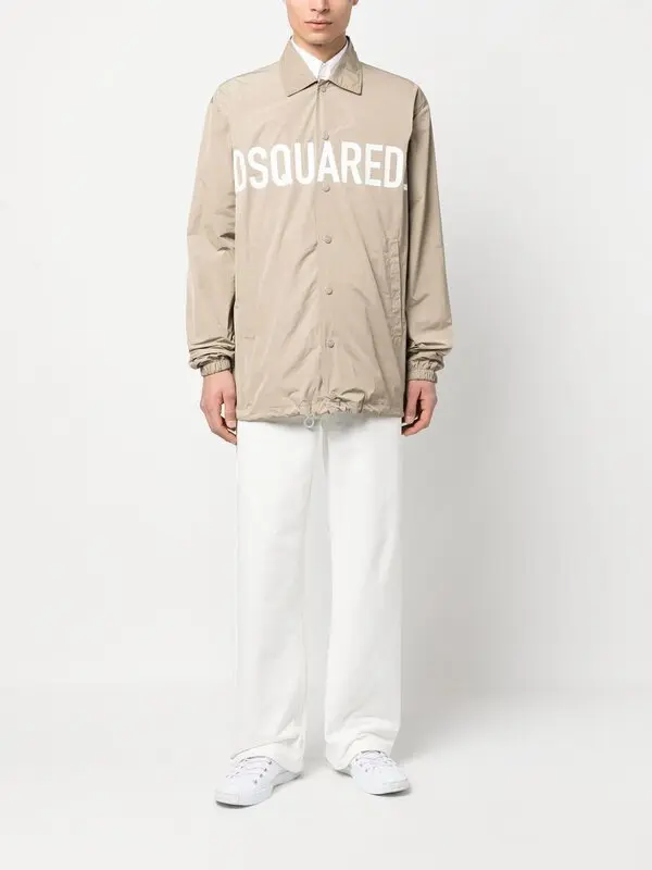 Dsquared2 Logo-print Light Jacket - Neutrals