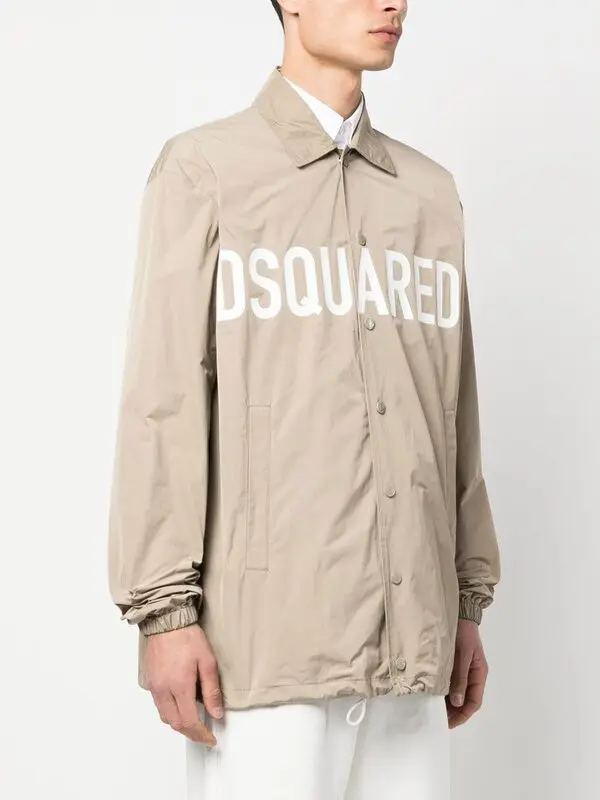 Dsquared2 Logo-print Light Jacket - Neutrals