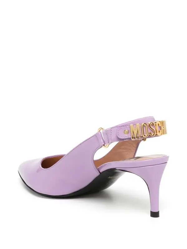 Moschino 55mm Leather Pumps