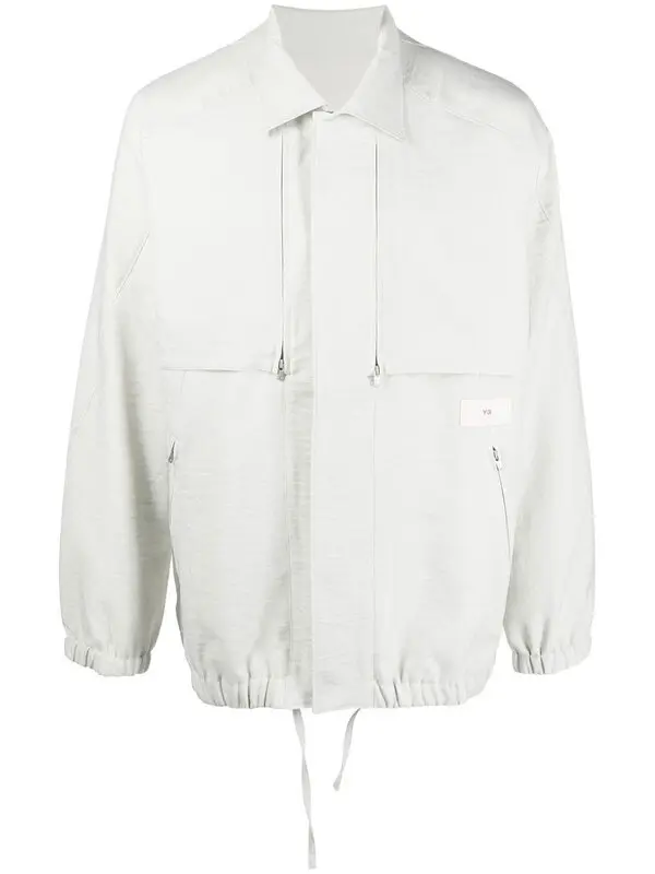 Y3 Concealed Front-fastening Jacket