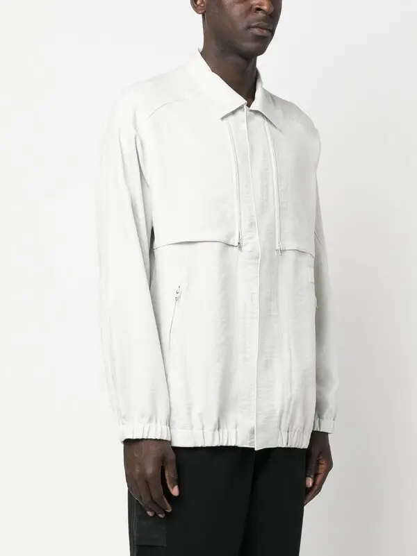 Y3 Concealed Front-fastening Jacket