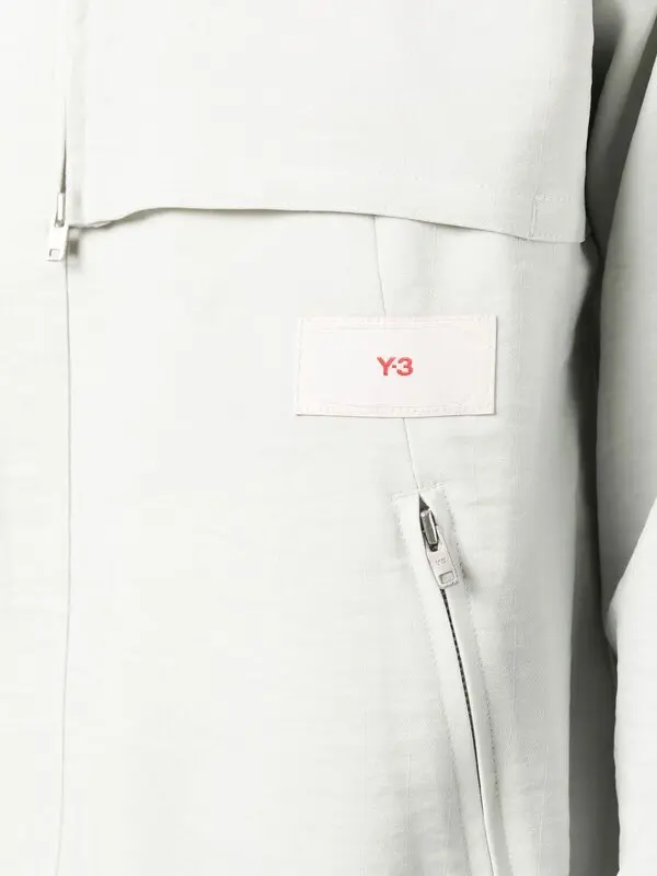 Y3 Concealed Front-fastening Jacket