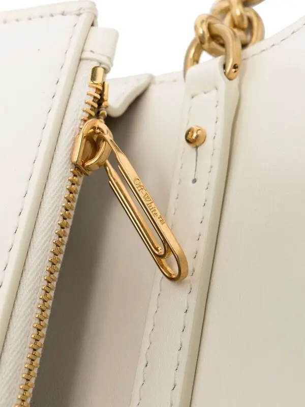 Off-White Jitney 0.5 Leather Shoulder Bag