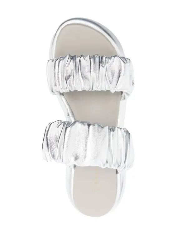 LE SILLA Aiko Platform Strap Sandals - Grey