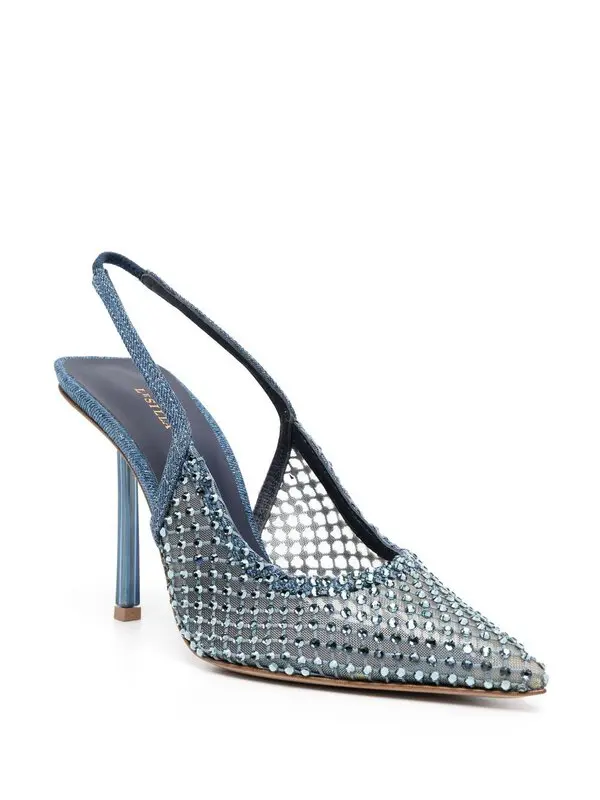 LE SILLA Gilda Embellished Slingback Sandals