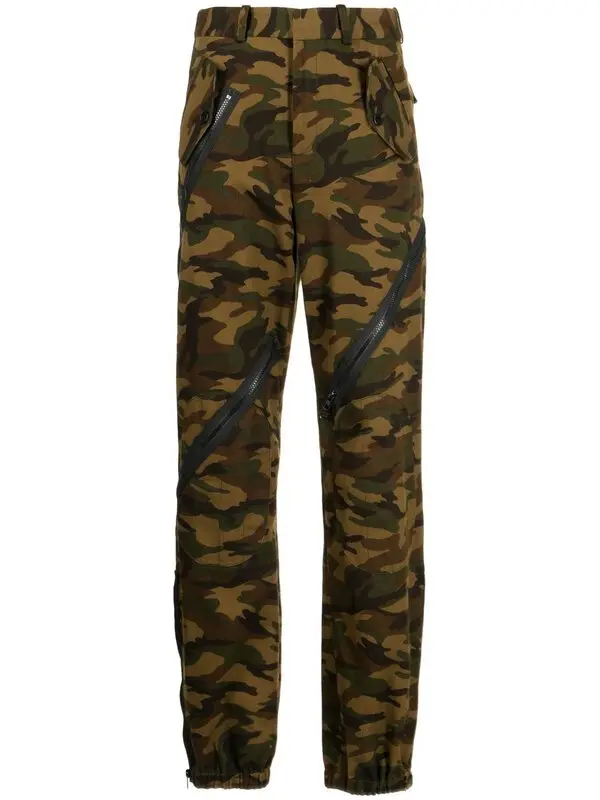 Monse Camouflage Zip-detail Trousers