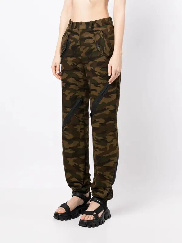 Monse Camouflage Zip-detail Trousers