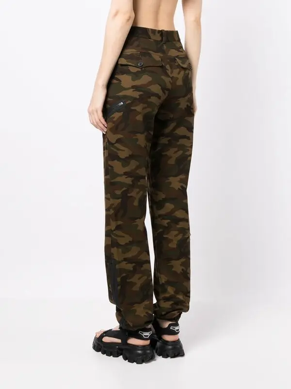 Monse Camouflage Zip-detail Trousers