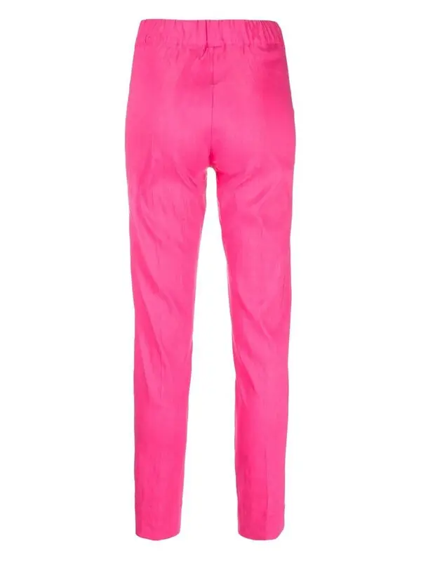 D.exterior Elasticated-waist Slim-cut Leggings