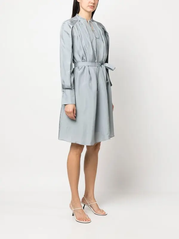 JOSEPH Long-sleeve Silk Dress