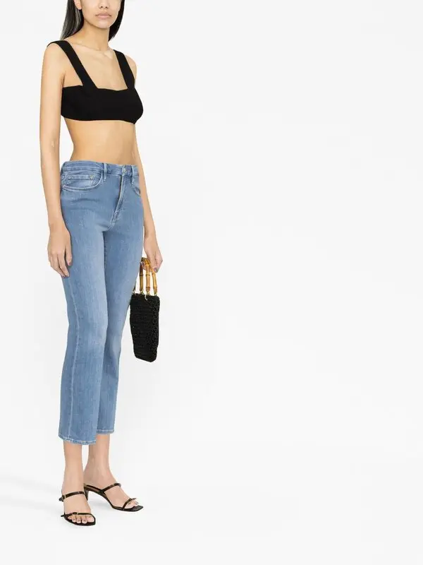 PATOU Square-neck Crop Top