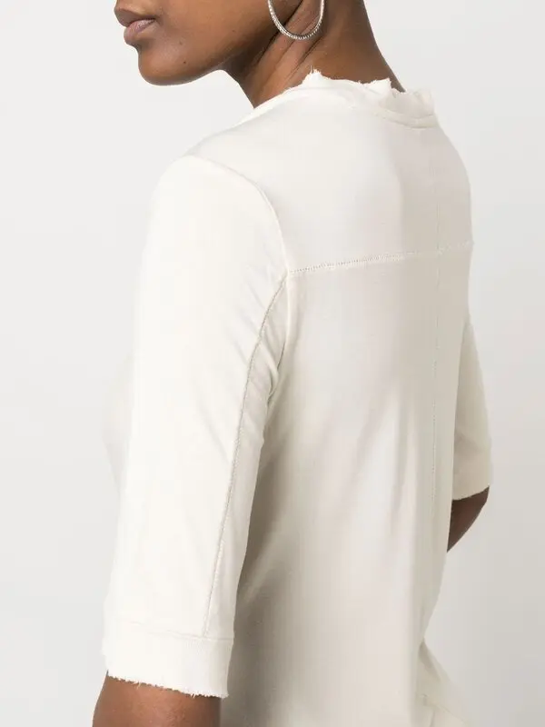 THOM KROM Decorative-stitching T-shirt