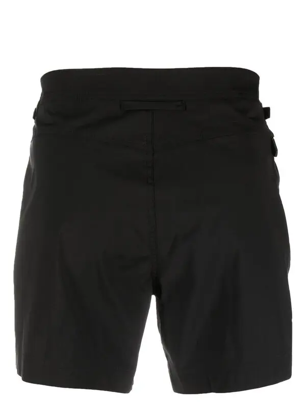 TOM FORD Side-buckle Swim Shorts - Black