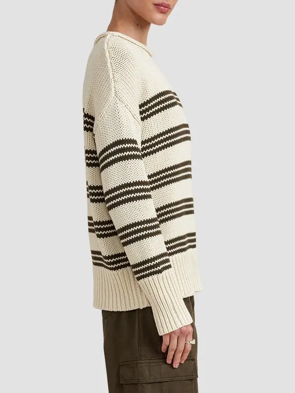 LA LIGNE Marina Sweater - Bone Taupe