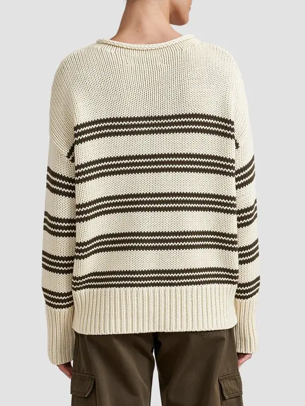 LA LIGNE Marina Sweater - Bone Taupe