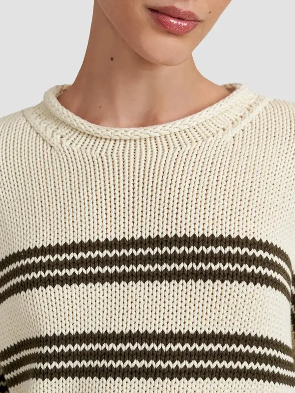 LA LIGNE Marina Sweater - Bone Taupe