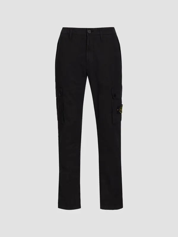 Stone Island Slim-fit Cotton Cargo Pants