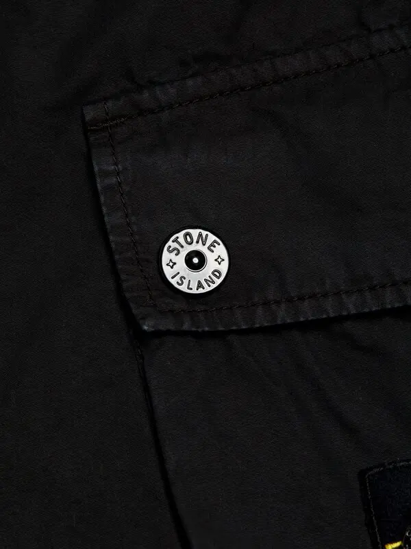 Stone Island Slim-fit Cotton Cargo Pants