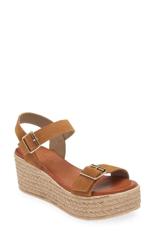 Cordani Betsy Espadrille Wedge Sandal - Cuero Suede