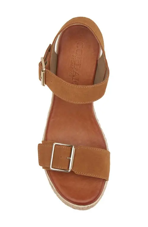 Cordani Betsy Espadrille Wedge Sandal - Cuero Suede