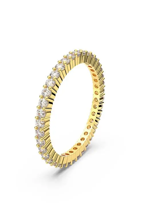 SWAROVSKI Matrix Eternity Ring - Gold