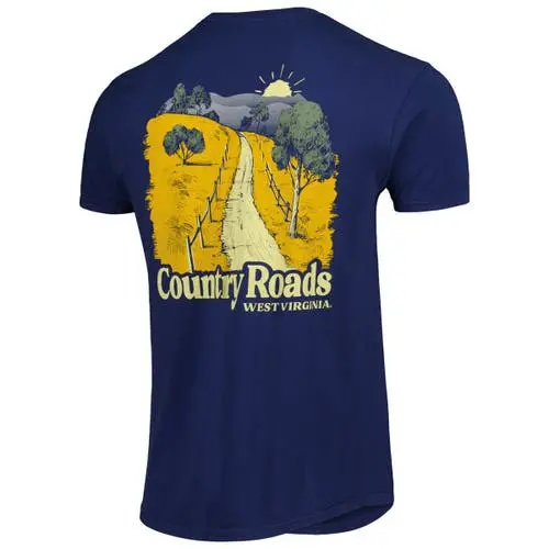IMAGE ONE West Virginia Mountaineers Hyperlocal T-shirt