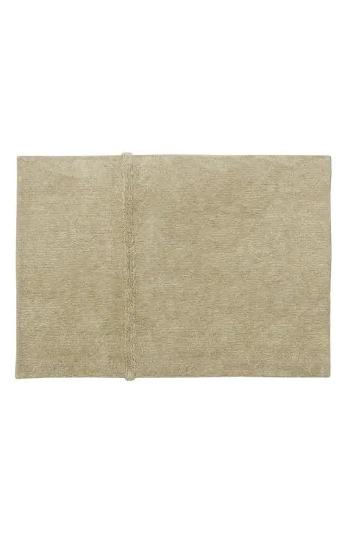 LORENA CANALS Tundra Woolable Washable Wool Rug - Blended Sheep Beige