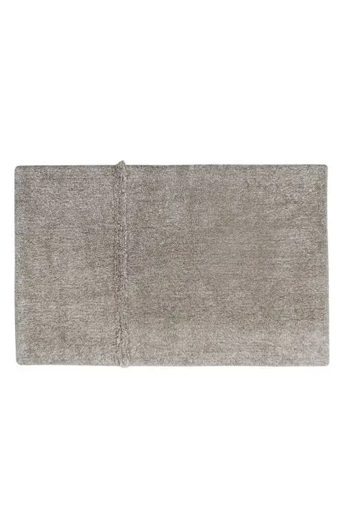 LORENA CANALS Tundra Woolable Washable Wool Rug - Blended Sheep Grey