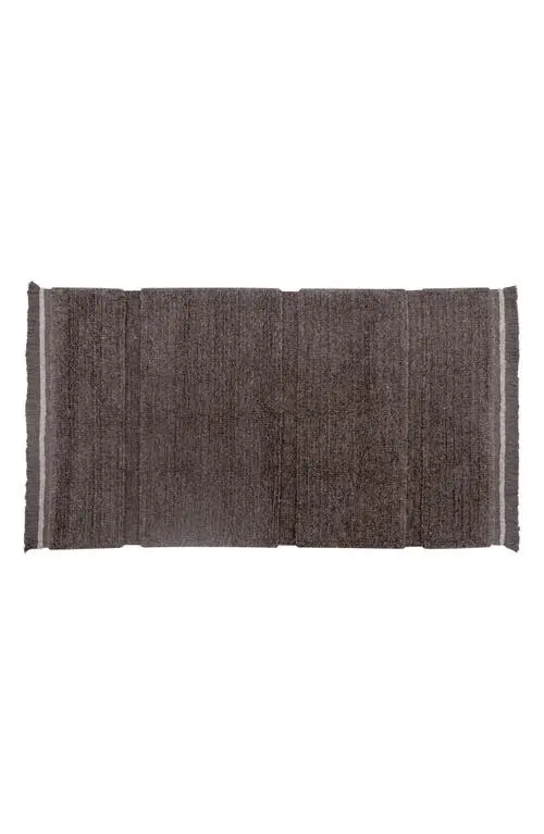 LORENA CANALS Steppe Woolable Washable Wool Rug - Sheep Brown