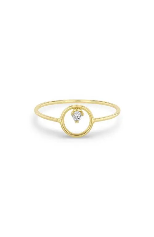 Zoe Chicco 14k Gold Diamond Ring - 14k Yellow Gold