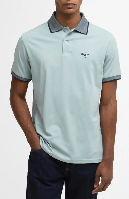 Barbour Cornsay Solid Polo - Slate