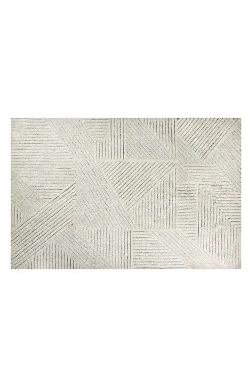 LORENA CANALS Woolable Golden Coffee Washable Wool Rug - Almond