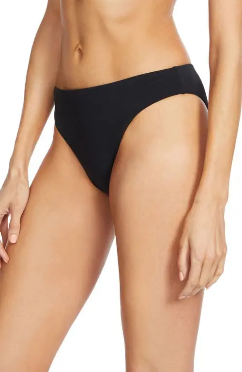 Robin Piccone Ava Bikini Bottom - Black