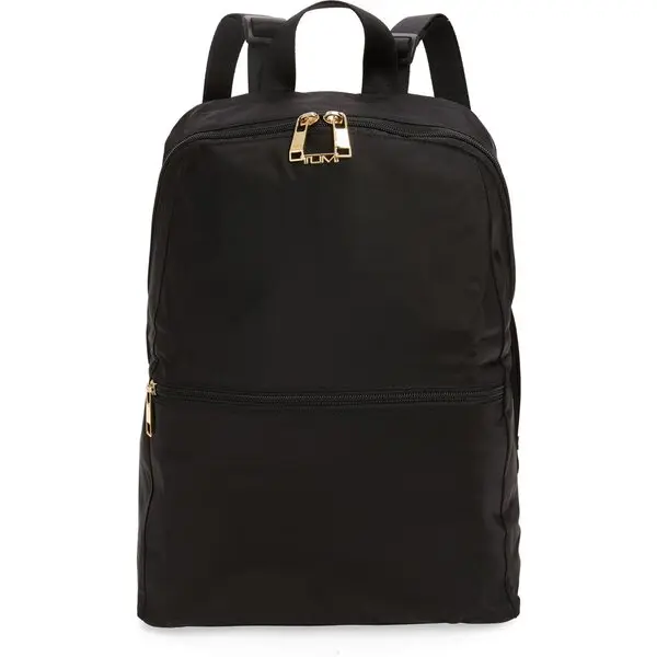 Tumi Voyageur Just In Case Packable Travel Backpack - Black/gold