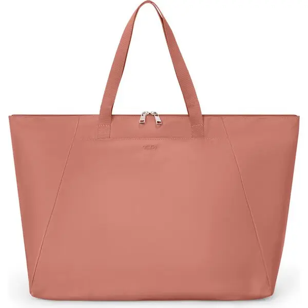 Tumi Voyageur Packable Nylon Tote - Pink Clay