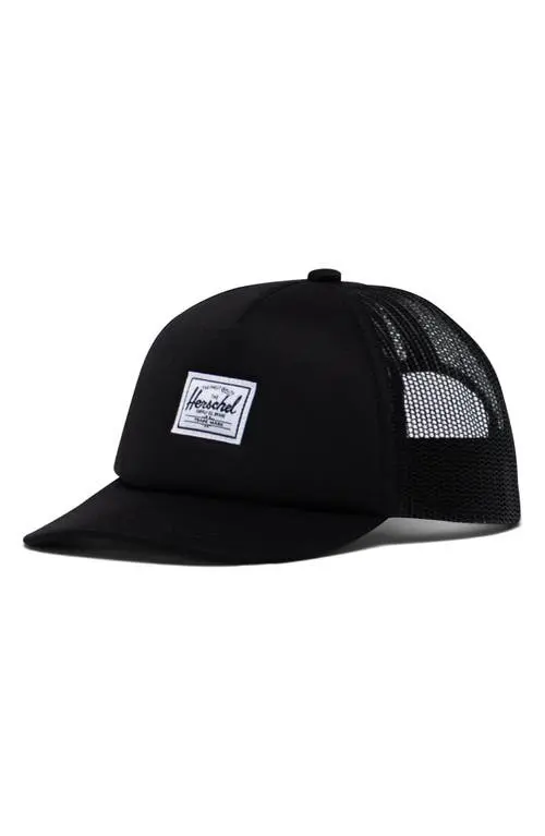 Herschel Supply Co. Whaler Mesh Trucker Cap - Black
