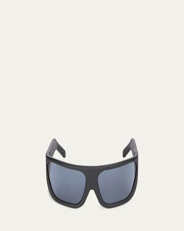 Rick Owens Davis Wrap Acetate Sunglasses