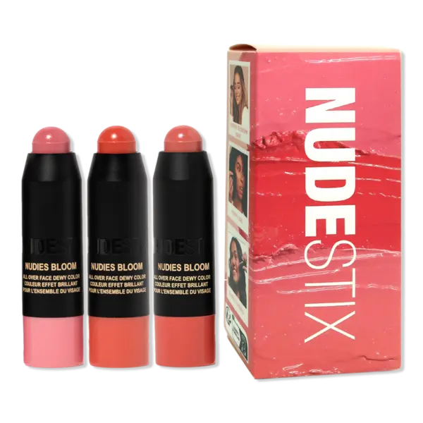 NUDESTIX Pretty Blush 3-piece Mini Kit - One-color